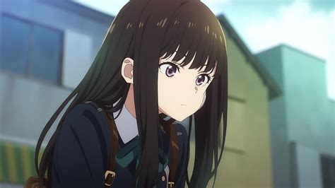 Online Crop Hd Wallpaper Anime Anime Girls Anime Screenshot Lycoris Recoil Inoue Takina