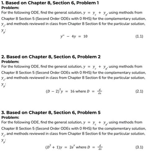 solved 1 based on chapter 8 section 6 problem 1 problem using methods from chapter 8