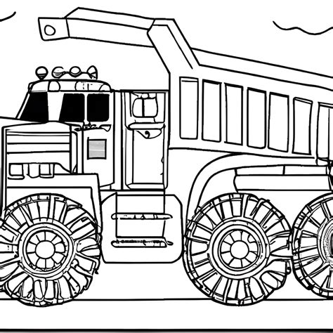 Desenhos De Caminhoes Para Colorir Coloring City