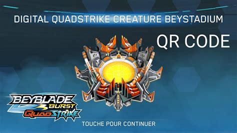 Quad Creature Beystadium Qr Code Beyblade Burst Quadstrike App Update