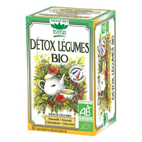 Tisane D Tox L Gumes Bio Sachets Romon Nature Acheter Sur