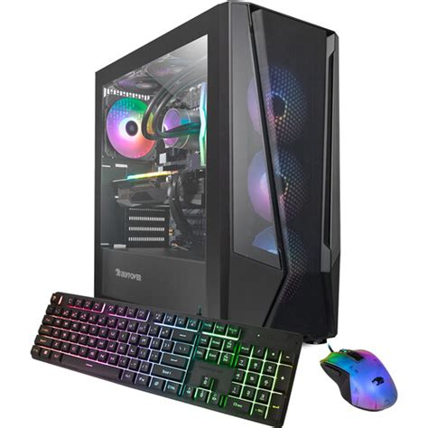 IBUYPOWER Trace 7 Mesh Gaming Desktop Computer TRACEMESHI7N4801