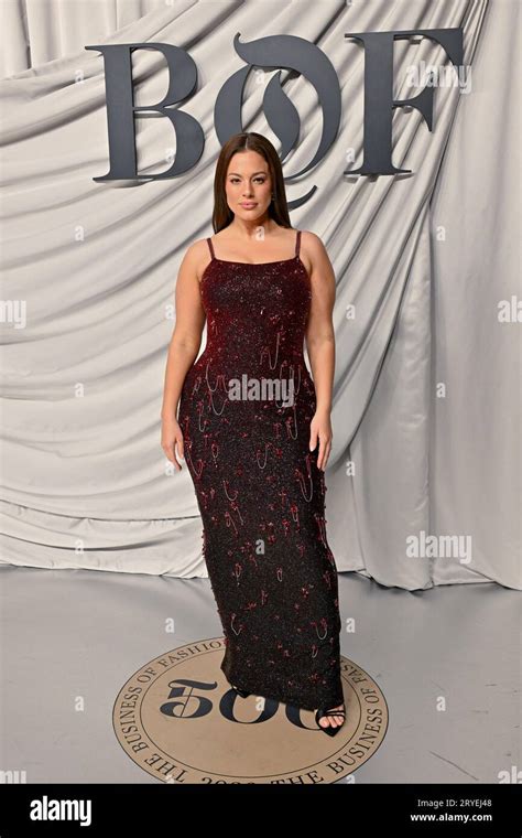 Paris France 30th Sep 2023 Ashley Graham Attending The BoF500 Gala