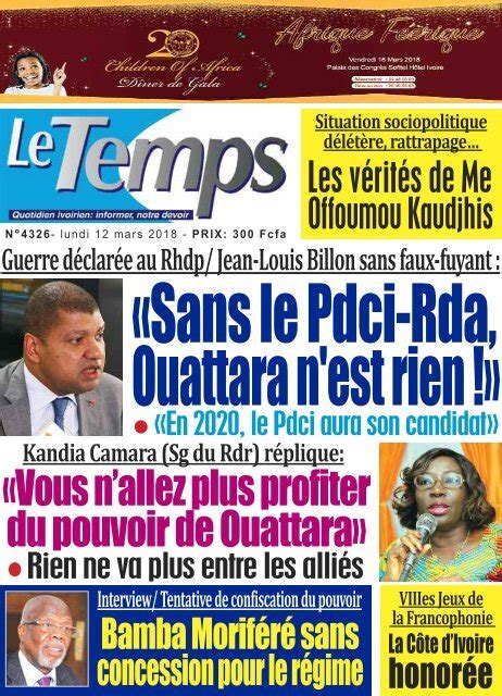 Nouveau Gouvernement Ivoirien Du 19 Juillet 2017