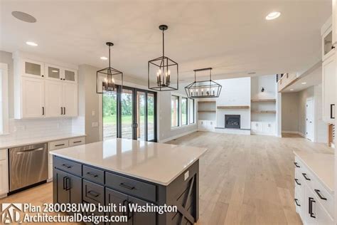 Plan 280038JWD Beautiful 3 Bed Modern Farmhouse Plan With Angled