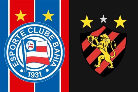 Bahia x Sport onde assistir prováveis escalações