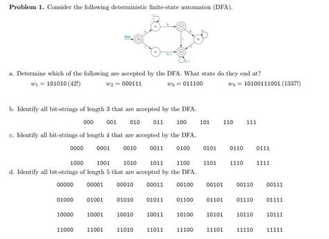 [solved] problem 1 consider the following deterministic