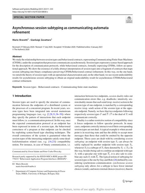 pdf asynchronous session subtyping as communicating automata refinement