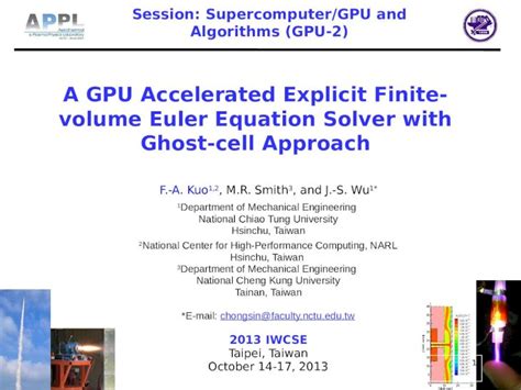 pptx a gpu accelerated explicit finite volume euler equation solver with ghost cell approach