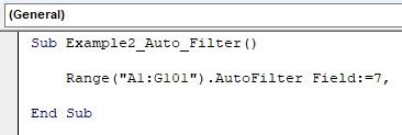 VBA Auto Filter How To Apply Filter Using Excel VBA
