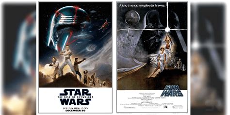 Star Wars A Ascensão Skywalker recria icônico pôster de 1977