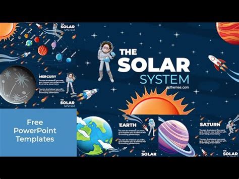 Best Free Solar System Powerpoint Template With Morph Transition