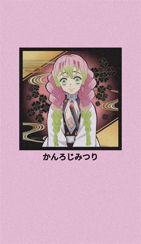 Mitsuri kanroji estéticas anime asesino de demonios kimetsu no