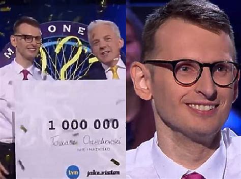 Milionerzy Kolejny uczestnik wygrał główną nagrodę Kim jest Tomasz