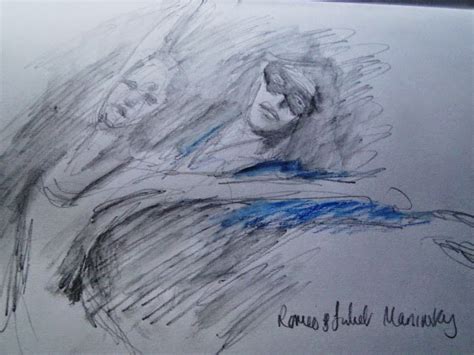 Zoe James Williams Sketches From The Rehearsal Of Romeo And Juliet