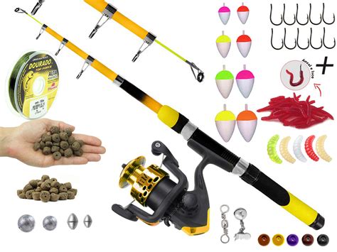 Kit Para Pescaria Vara Telesc Pica M Molinete E Acess Rios