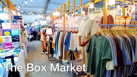 The Box Market A Weekend Market In Ho Chi Minh City 4K Walking Tour