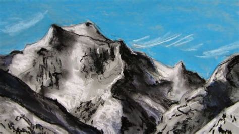 Comment dessiner une montagne racontée étape par étape Vidéo Dailymotion