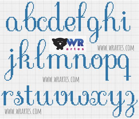 Letras Cursiva Em Ponto Cruz Ponto Cruz Andreia Images Themelower