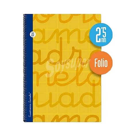 Editorial Lamela Cuaderno De Espiral Tama O Cuarto Con Hojas De