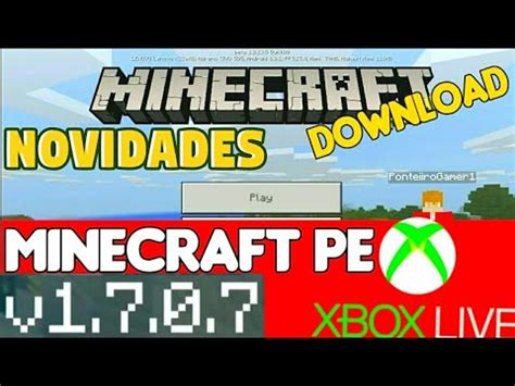 Nova Atualização do Minecraft PE YouTube