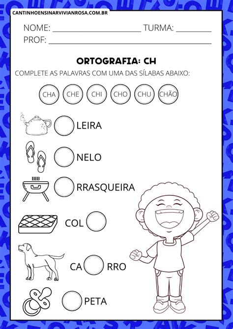 Sequ Ncia De Atividades Ch Cantinho Ensinar
