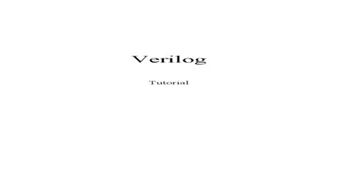 pdf manual verilog dokumen tips