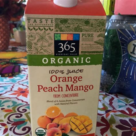 Whole Foods Market Organic Orange Peach Mango Juice Reviews Abillion
