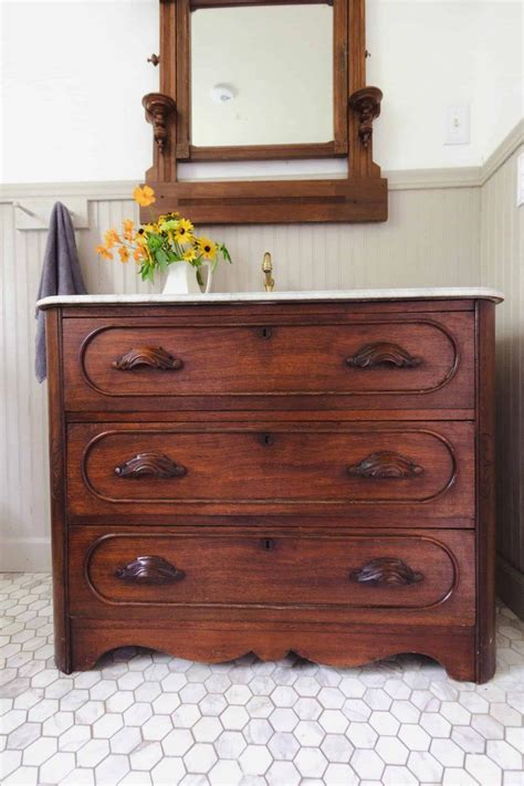 Antique Dresser Bathroom Vanity Semis Online
