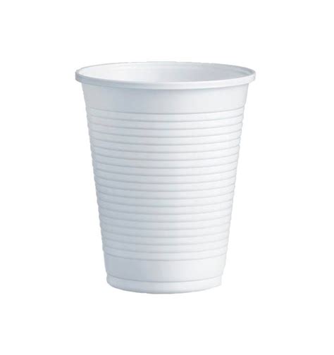 Plastic Cup PS Vending Two Tones 166ml Ø7 0cm 3000 Units