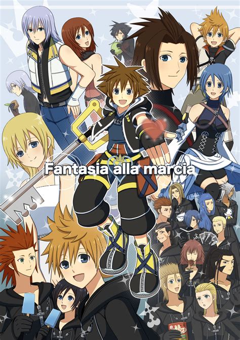 Sora Kairi Roxas Aqua Xion And More Kingdom Hearts And More