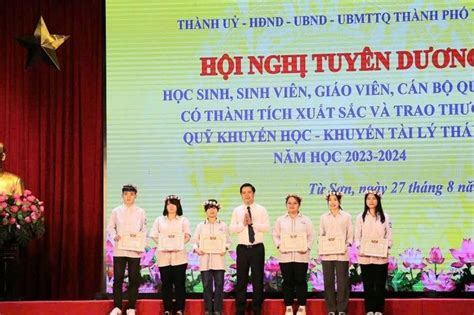 TP Từ Sơn tiếp tục dẫn đầu tỉnh Bắc Ninh về giáo dục mũi nhọn Báo