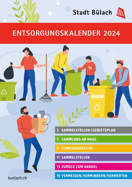Entsorgung in Bülach Der Abfallkalender deiner Gemeinde Localcities