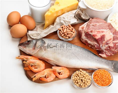 高蛋白质的食物高清摄影大图 千库网