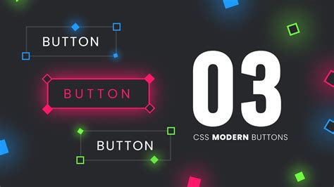 Modern CSS Glowing Button Hover Effects 03 Html CSS Tutorial YouTube