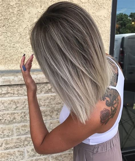 Balayage Ombre Hair Styles For Shoulder Length Hair Women Haircut