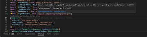 typescript how to resolve cannot find module error in angular for angular2 signaturepad