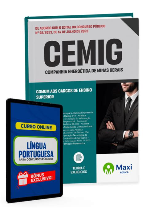 Baixar Apostila CEMIG 2023 Comum Aos Cargos De Ensino Superior