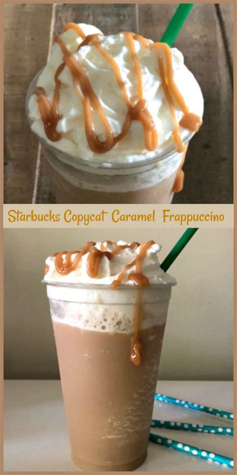 Copycat Starbucks Caramel Frappuccino Pams Daily Dish