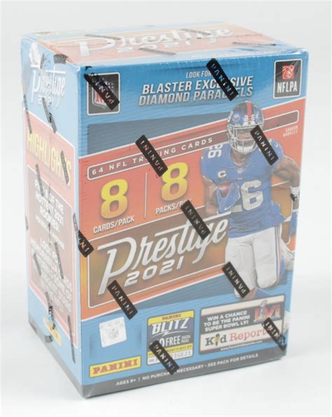 Panini Prestige Football Blaster Box With Packs Pristine Auction