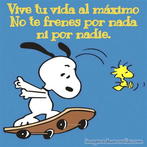 100 Imágenes de Buenos Días SnoopyCon Frases para compartir Página 2