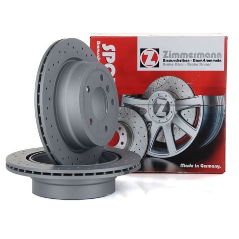 Zimmermann SPORT Bremsscheiben für BMW 1er E88 E82 123d 204PS ab 10