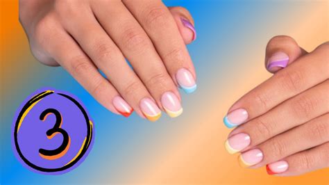 Manicura francesa con nail art 3 ideas de diseños que nunca pasan de
