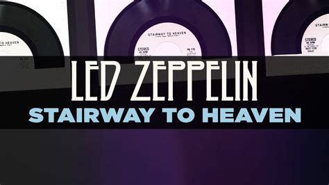 Led Zeppelin Stairway To Heaven Lyrics And Videos