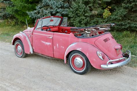 Vw Beetle Convertible Project For Sale Volkswagen Beetle