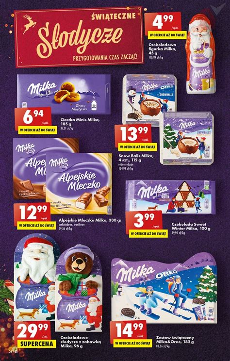 Biedronka 24 11 2022 W tym tygodniu milka świąteczne słodycze