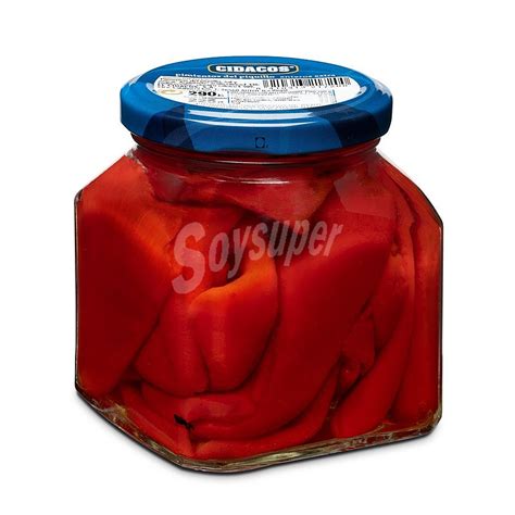 Cidacos Pimientos Del Piquillo Entero Extra Frasco G Neto Escurrido