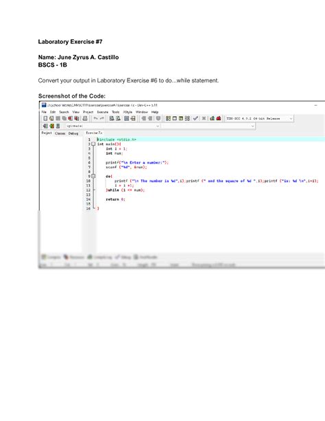 Solution C Programming Do While Loop Studypool