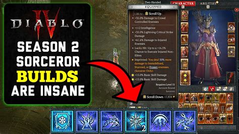Diablo New Best Highest Damage Sorcerer Endgame Build Youtube