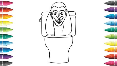 How To Draw Skibidi Toilet Step By Step Really Easy Drawing Tutorial